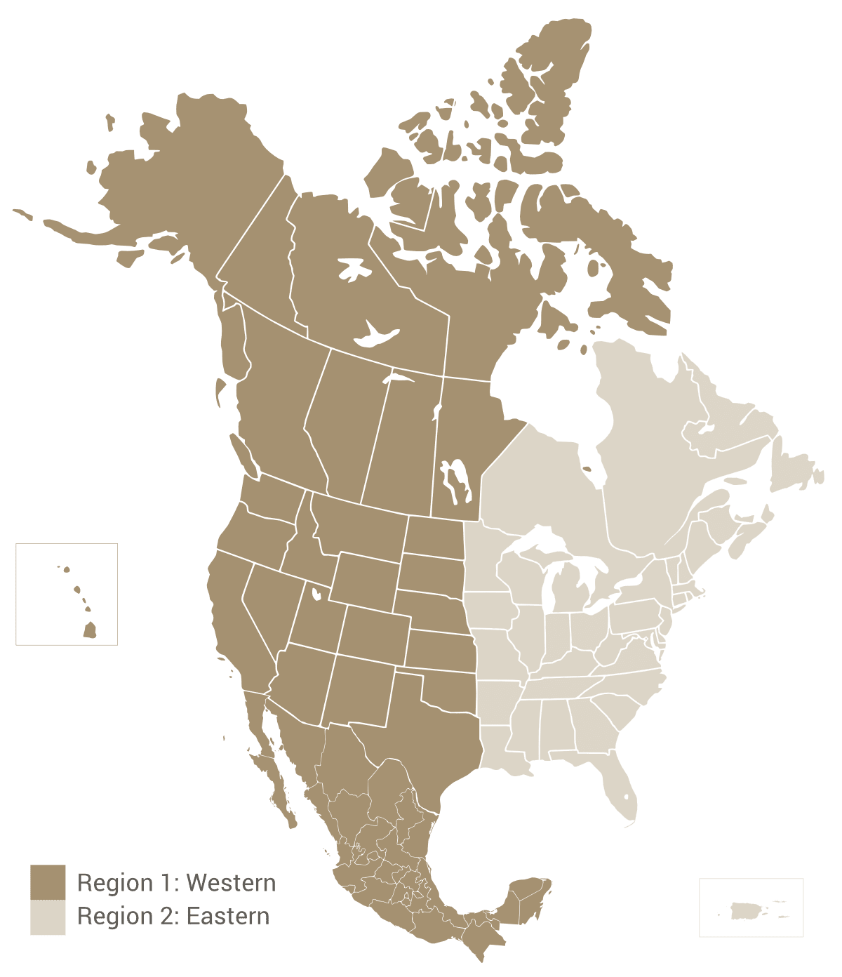 State & Province Distribution For Regionals