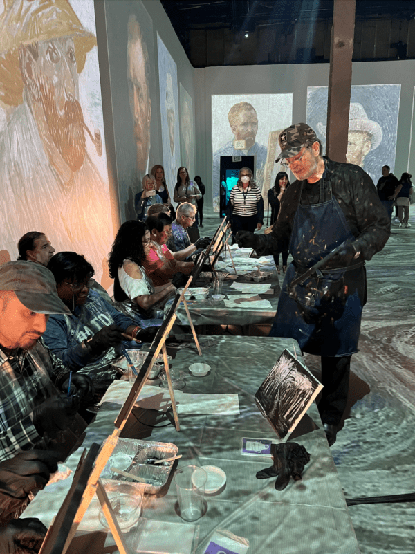Art of Healing Continues Inside Beyond Van Gogh: The Immersive Experience